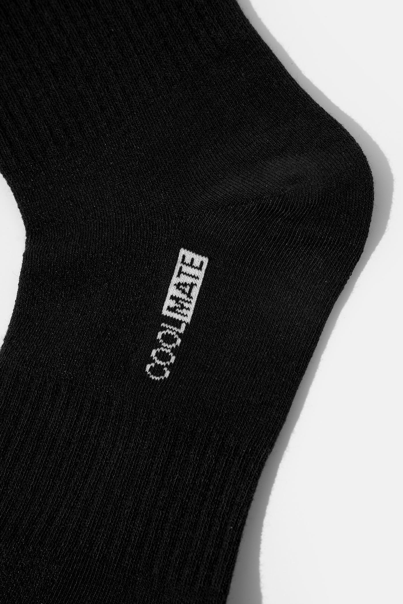 Tất/Vớ Cổ Dài Marvel Spiderman Vải Cotton Màu Đen - Coolmate